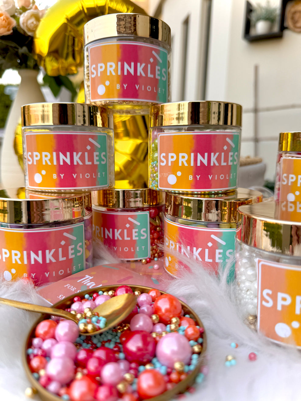 PREMIUM 4 JAR BOX – Sprinkles By Violet